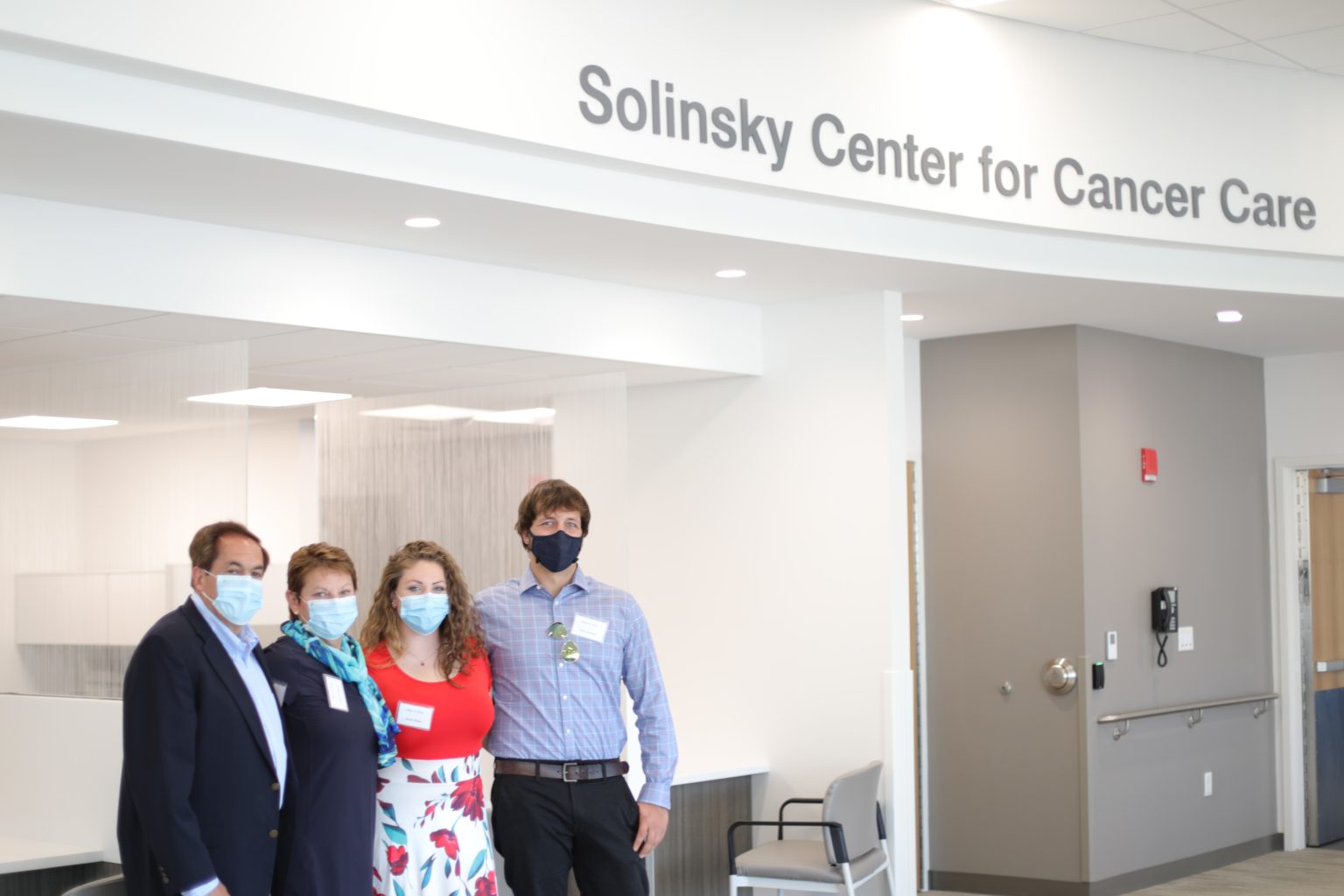 Community members tour the Solinsky Center for Cancer Care at The ...